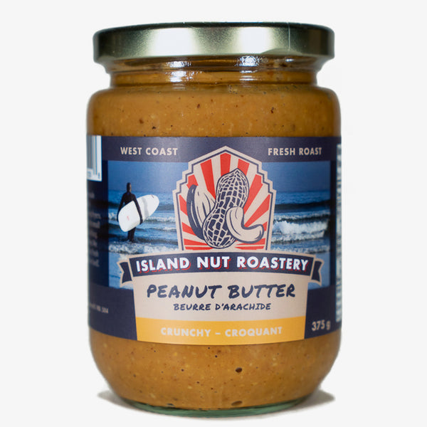 Crunchy Peanut Butter 375g – Island Nut Roastery