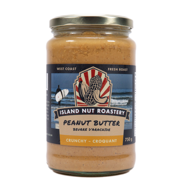 Crunchy Peanut Butter 750g – Island Nut Roastery